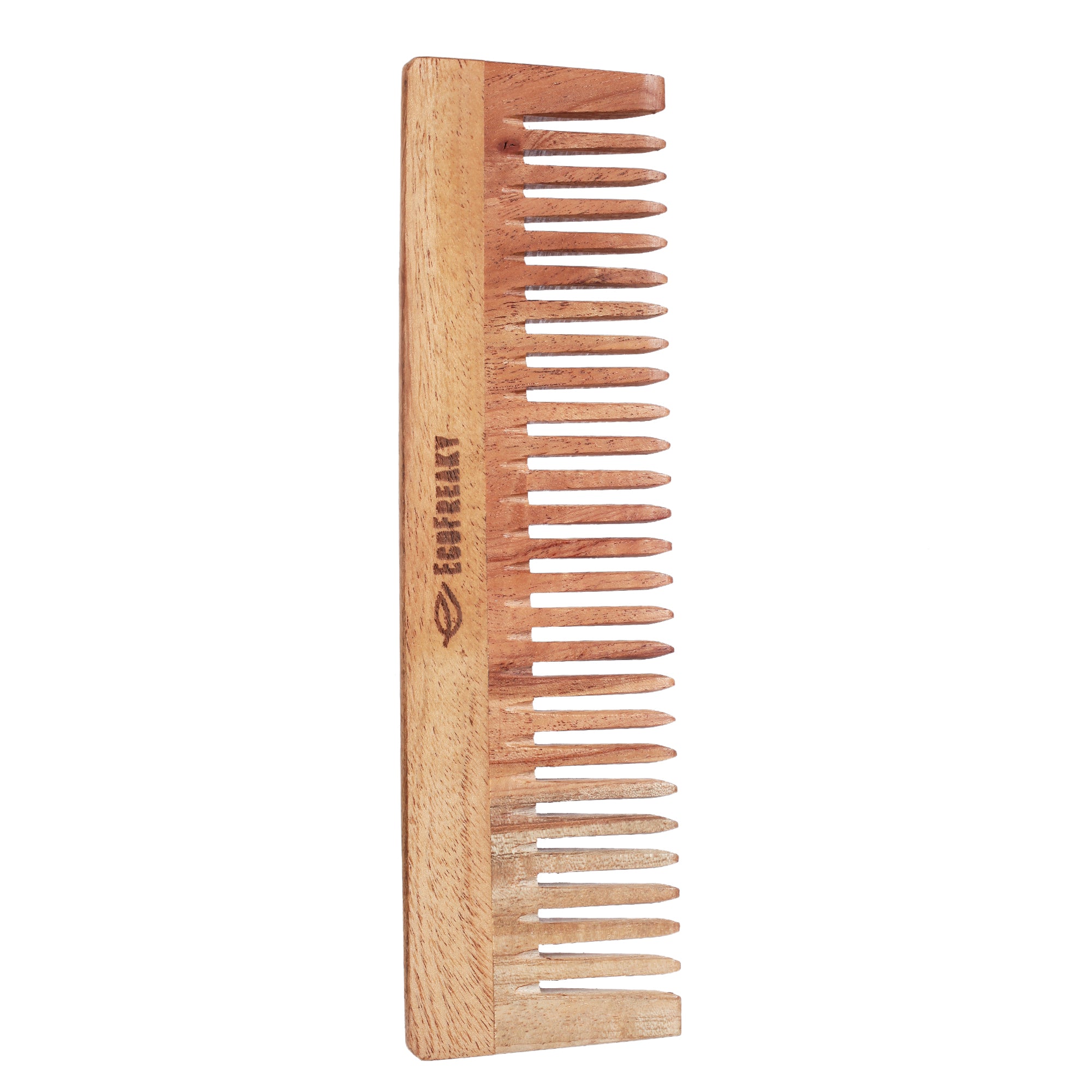 Pure Neem Wood Widetooth Comb | Antibacterial Wooden Comb – EcoFreaky